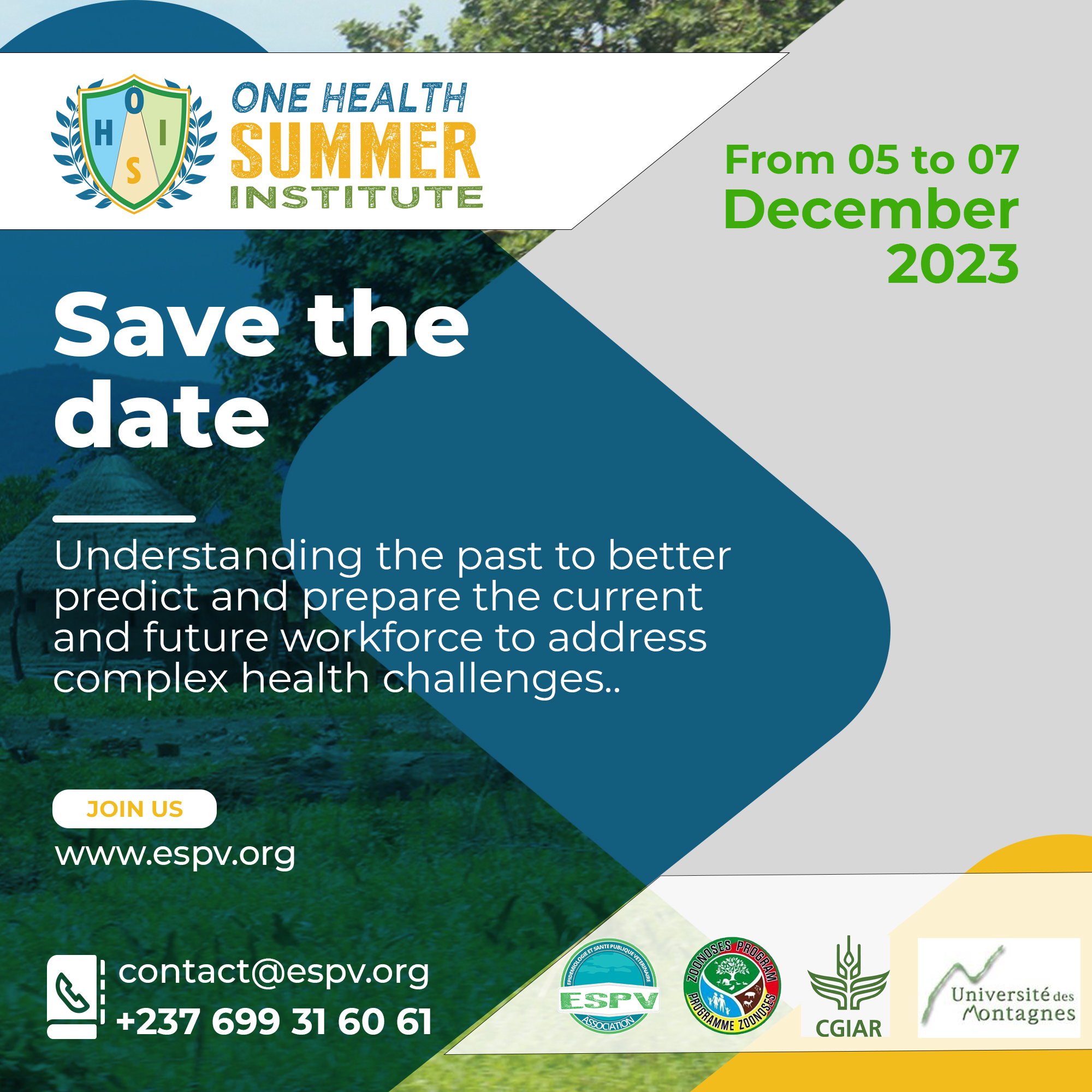 ONE HEALTH SUMMER INSTITUTE (OHSI) – AfricaVET ! Portail de la Medecine ...