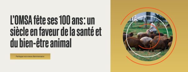 L’OMSA fête ses 100 ans : un siècle en faveur de la santé et du bien-être animal – AfricaVET ...